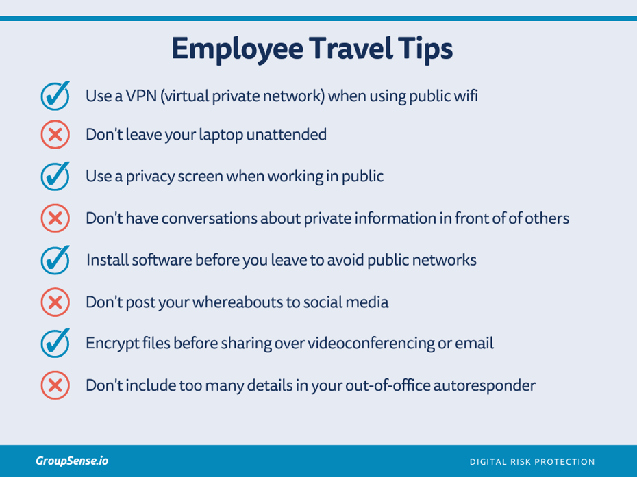 OpSec for Employee Travel